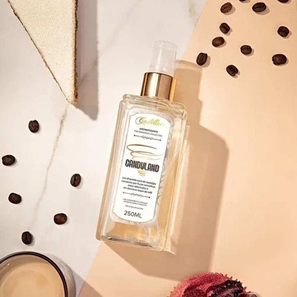 Aromatizante Spray Candyland 250ml Cadillac - Bite Auto Peças