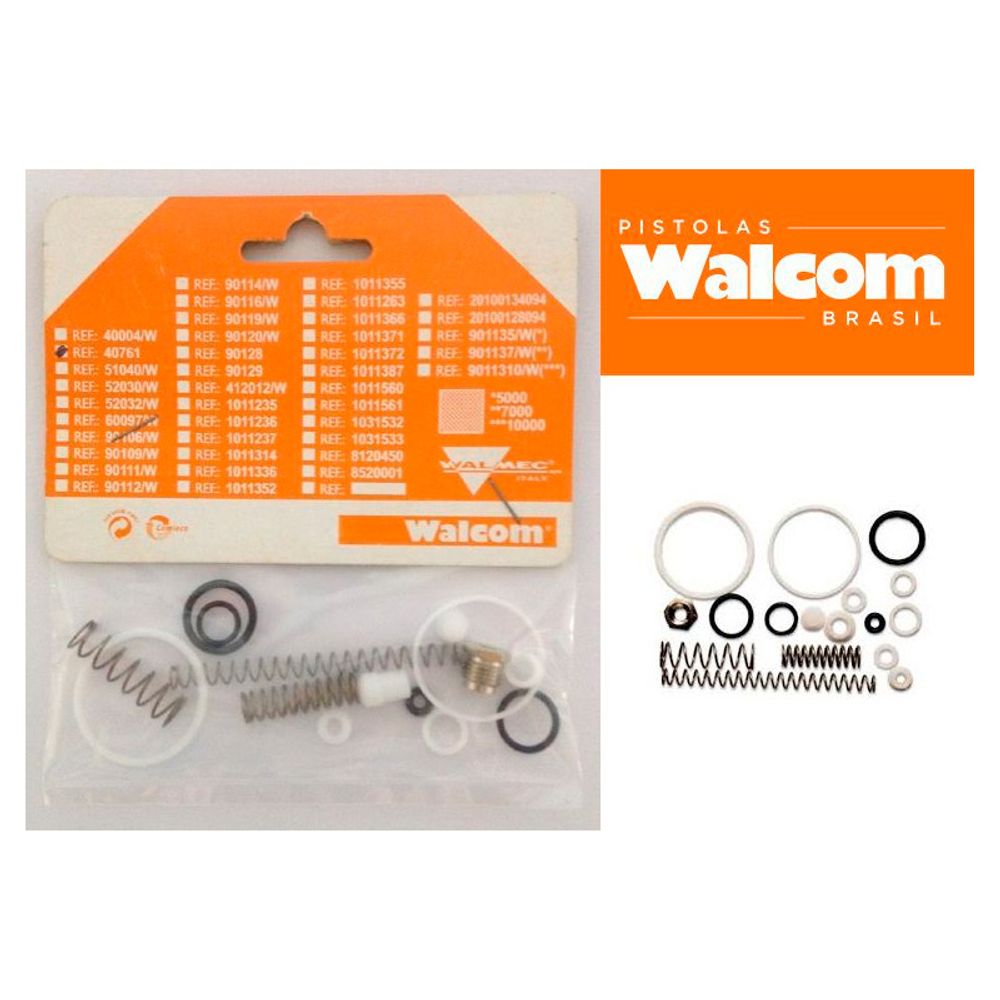 Kit Reparo Walcom Para Pistola Slim S e Slim Hte Simpl. - Bite Auto Peças