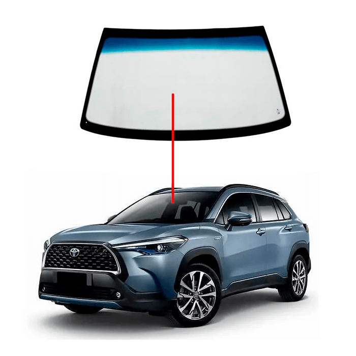 Parabrisa Corolla Cross 22/ degrade COM SAIDA DE PISTA | Bite